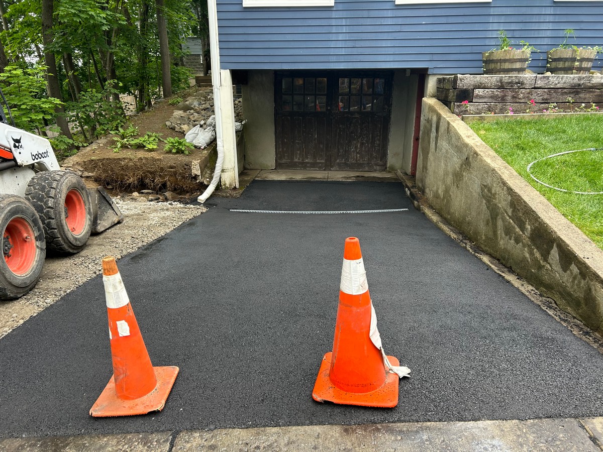 Driveway Repave With Drainage, Arlington MA